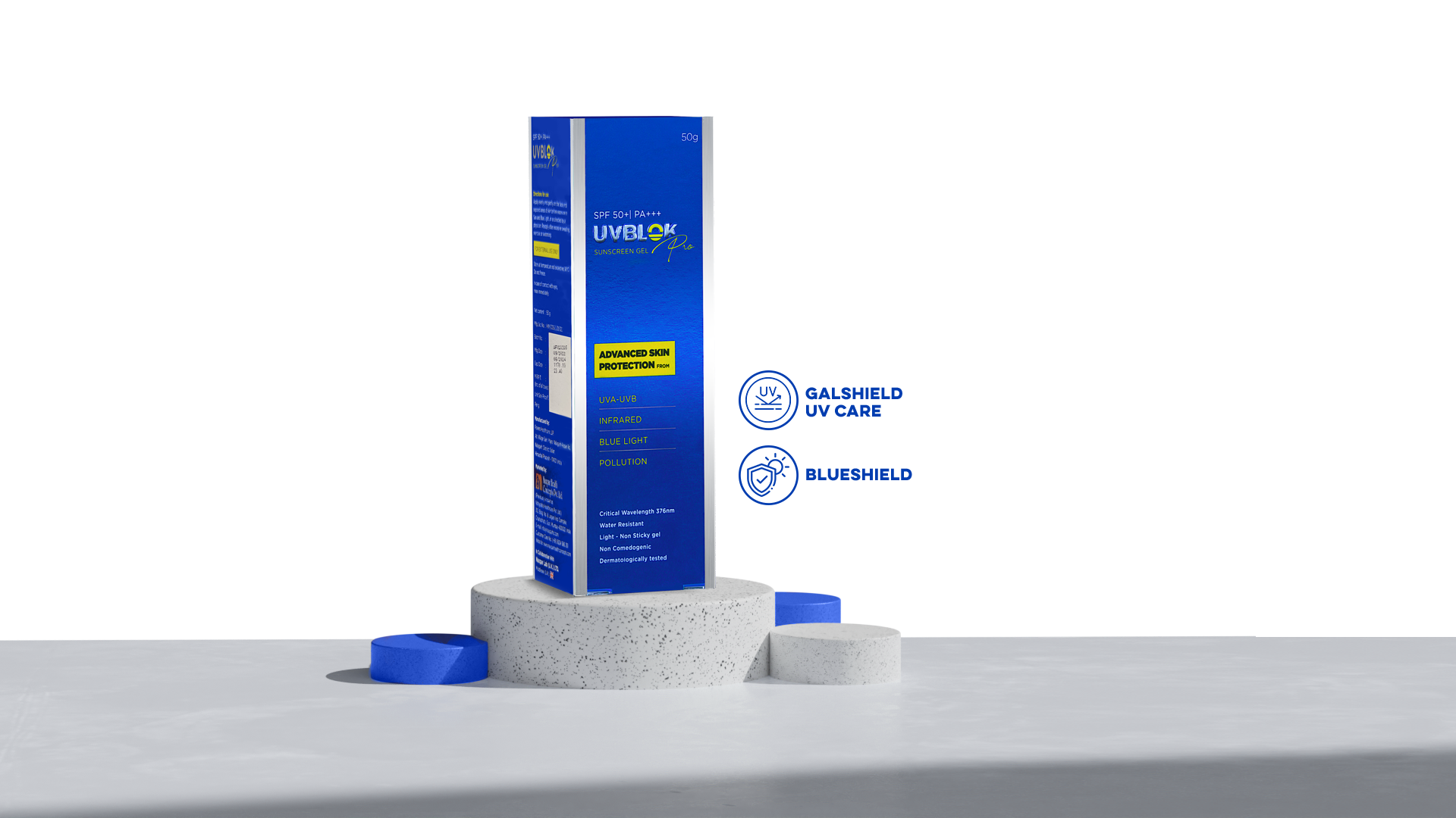 UVBLOK Pro SPF 50 Sunscreen Gel: Defend Your Skin Against UV Rays